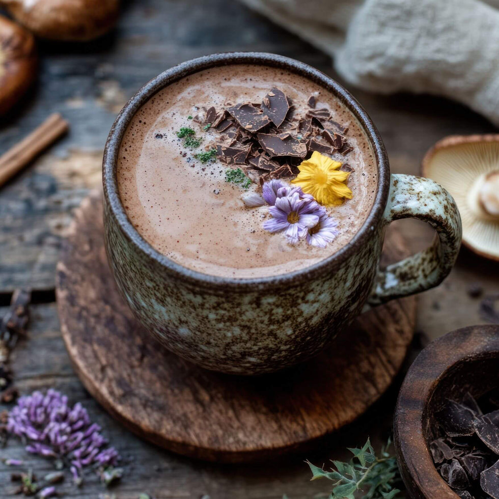 Waldkakao | Kakaopulver mit Reishi Pilz & Ashwagandha – Lykaia – Lykaia ...