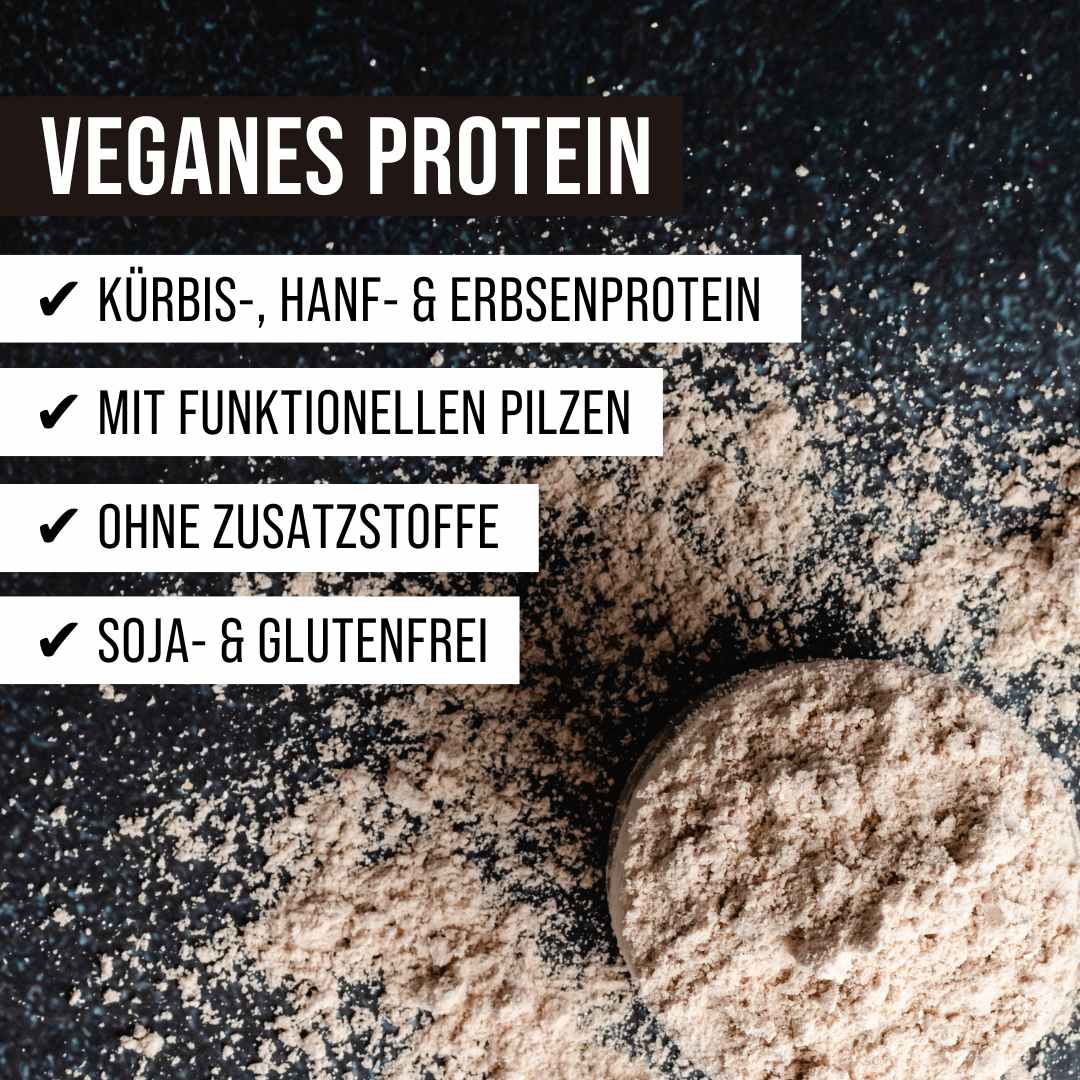 Veganes Mushroom Protein – Lykaia Nutrition